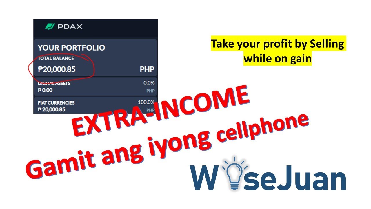 PDAX mobile app - How to sell in PDAX mobile app - YouTube
