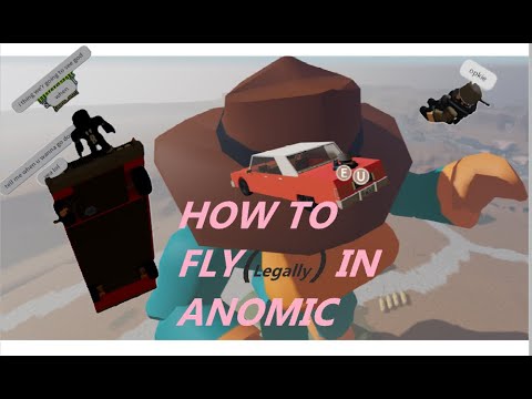 How to fly in ANOMIC(FULL TUTORIAL)| Anomic - YouTube