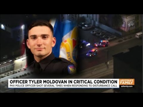 News Update: Officer Tyler Moldovan in critical condition - YouTube
