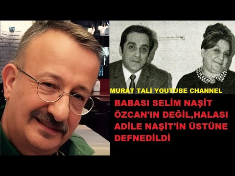 NECİP NAŞİT ÖZCAN KABRİ (ADİLE NAŞİT'İN ÜSTÜNE DEFNEDİLDİ) KARACAAHMET MEZARLIĞI 1.ADA İSTANBUL