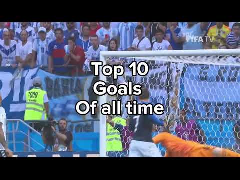 Top 10 goals of all time ⚽️#Legends #Goats #Ronaldo #Zidane#Rooney# ...