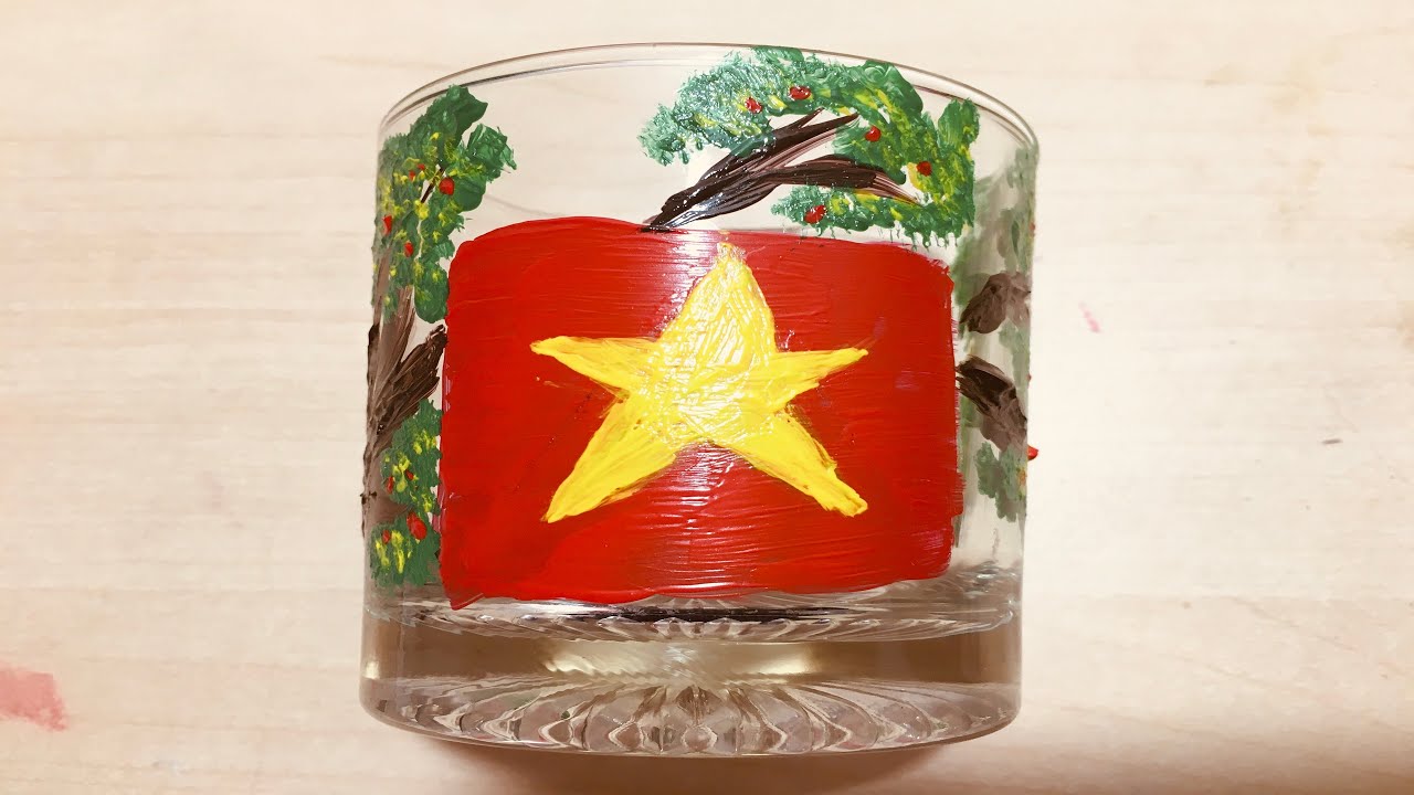 painting! Draw the Vietnamese flag on the available items. - YouTube