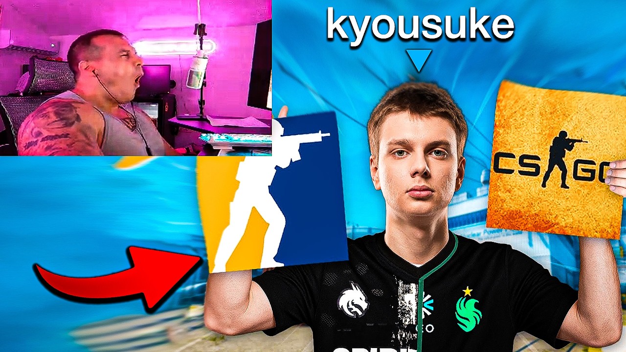 LOBA REACTS TO KYOUSUKE CSGO VS CS2 - YouTube