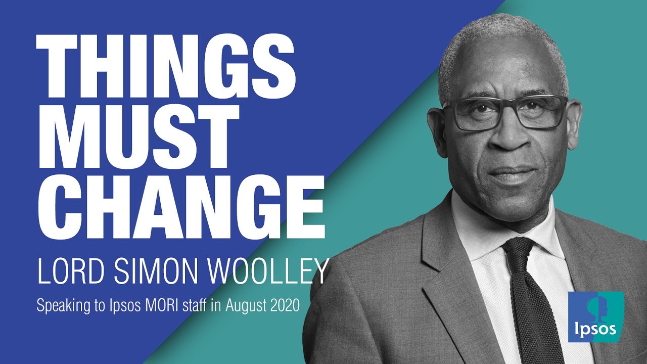 Lord Simon Woolley to Ipsos MORI: "Time to change the world" - YouTube