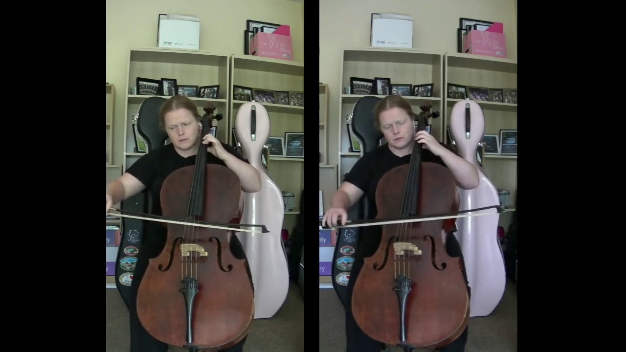 Skating (cello) - Position Pieces for Cello, Book 1 - YouTube