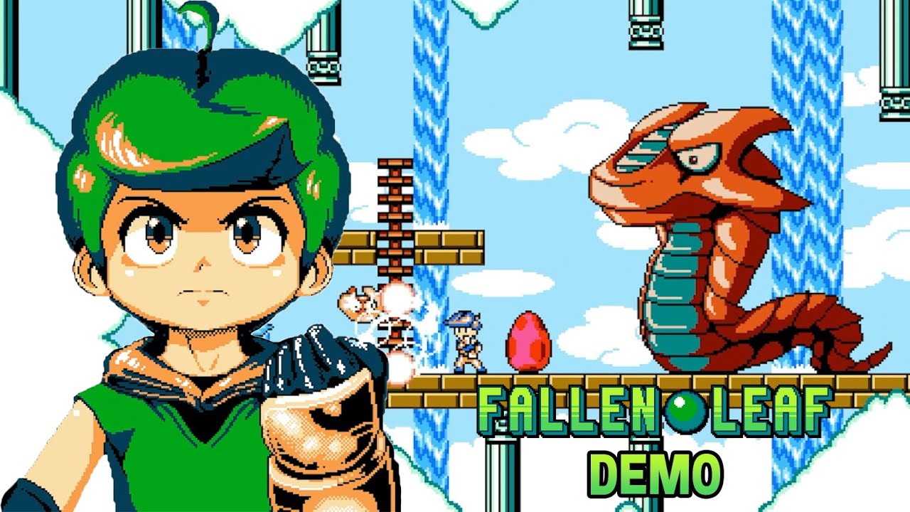 Fallen Leaf Demo | Retro Action-Platformer - YouTube