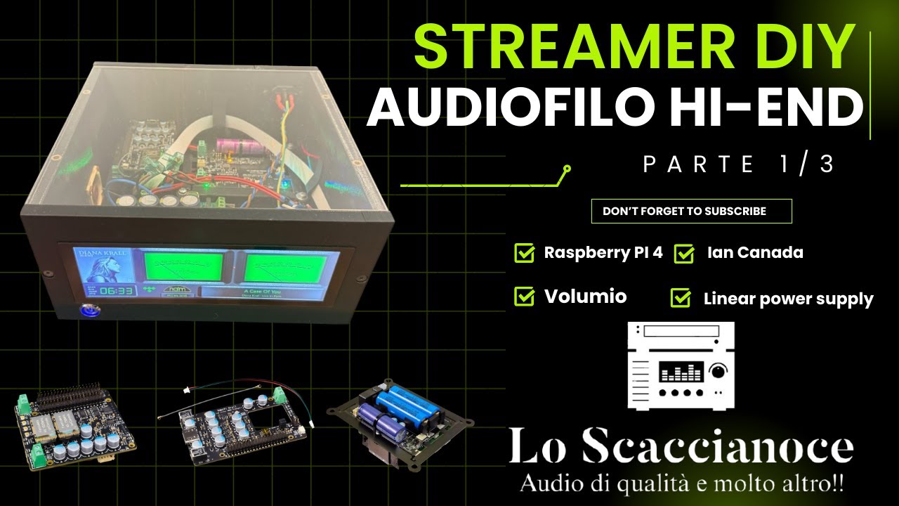 Streamer Hi-Fi DIY: Il Mio Progetto Audiofilo – Parte 1 di 3 - YouTube