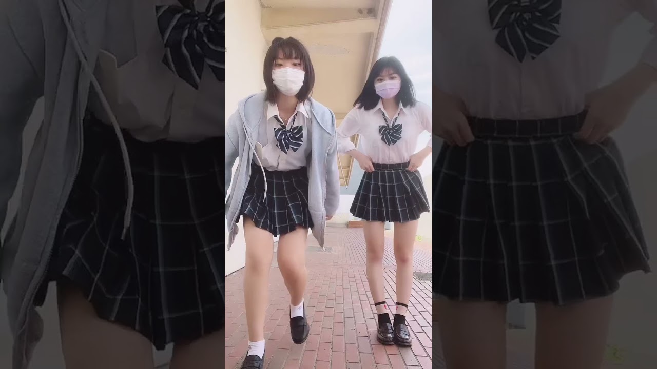 Tiktok 超ミニスカjkjk ミニスカート ダンス 制服 Youtube