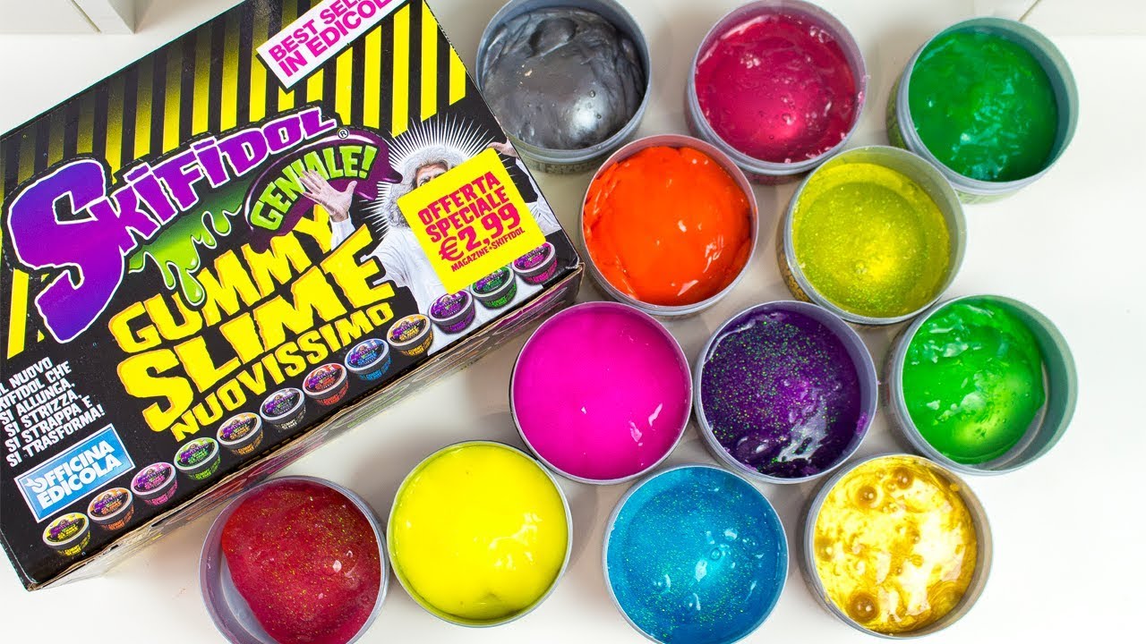 Scopriamo lo SKIFIDOL GUMMY SLIME NUOVISSIMO - Apriamo TUTTI I 12 ...