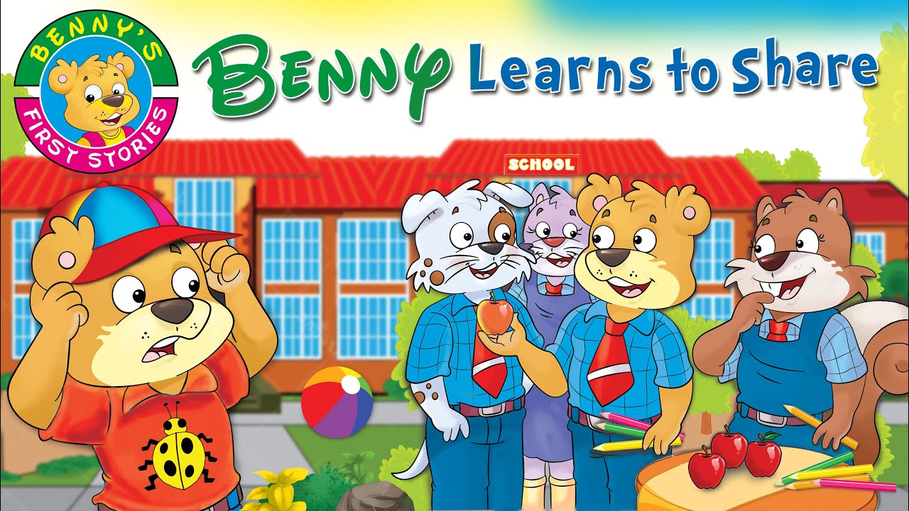 Benny Learns to Share | Benny's First Stories | Short Stories for Kids ...