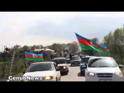 Masallıda Şehidin defni.