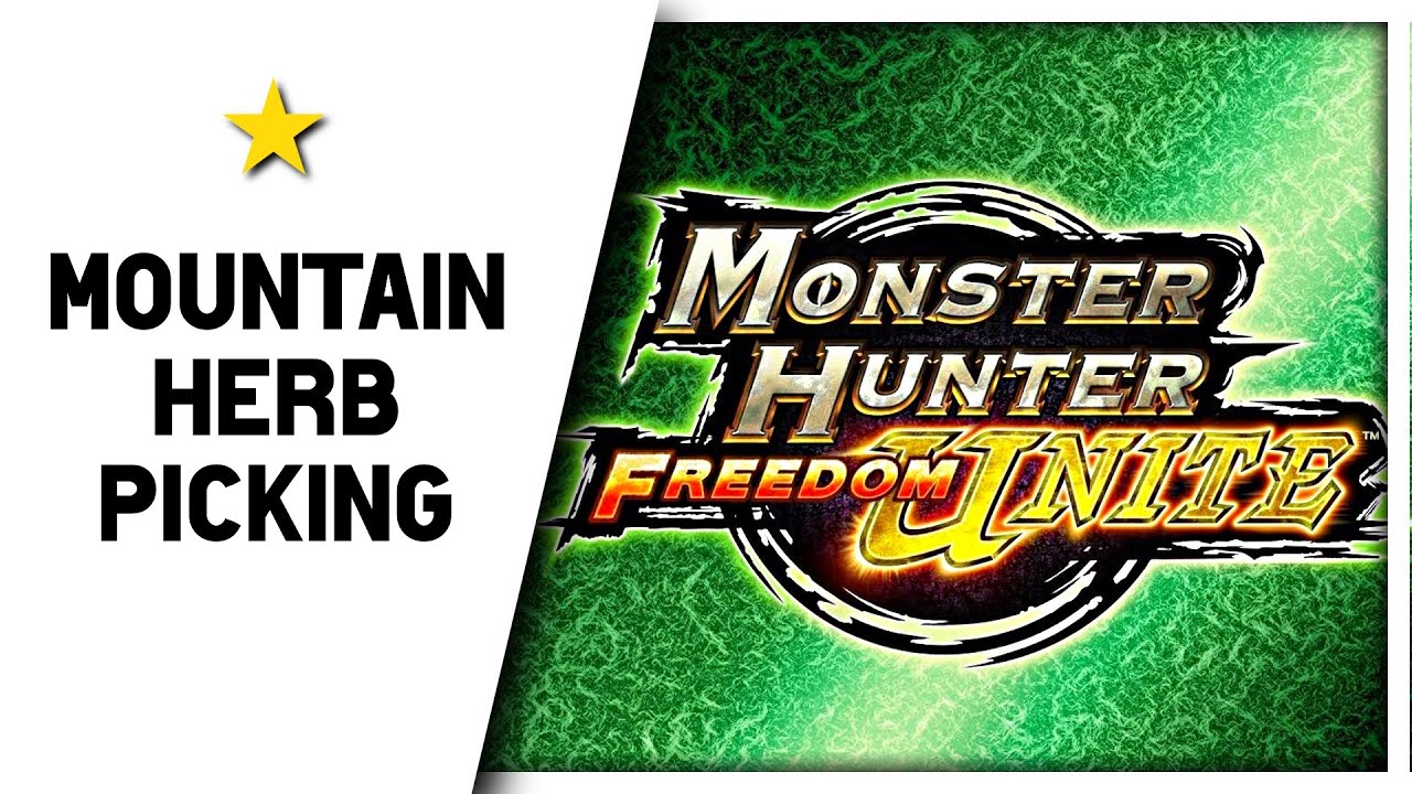 Mountain Herb Picking - Monster Hunter Freedom Unite - YouTube