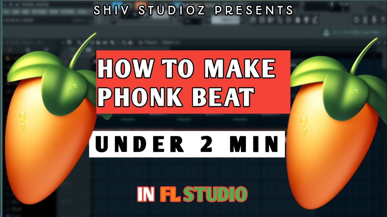 How To Make Phonk Beat | In Fl Studio | Under 2 Minutes | Beginners ...