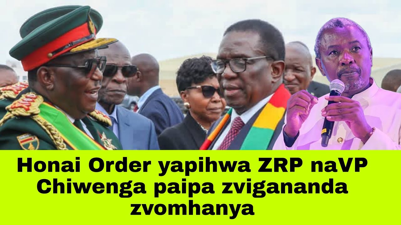 Honai Order Yapihwa ZRP naVP Chiwenga paipa zvigananda zvomhanya - YouTube