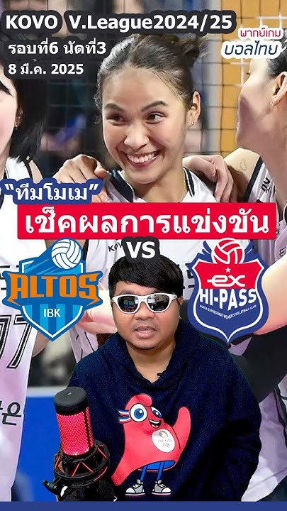 IBK พบ HIPASSโมเมวอลเลย์บอลKOVOเกาหลีใต้2024/25 รอบที่6 นัดที่3 #วอลเลย์บอลหญิง #วอลเลย์บอล ...