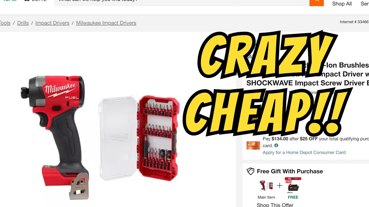 CRAZY Milwaukee Tool Deals And DeWALT Tool Deals You GOTTA See! - YouTube