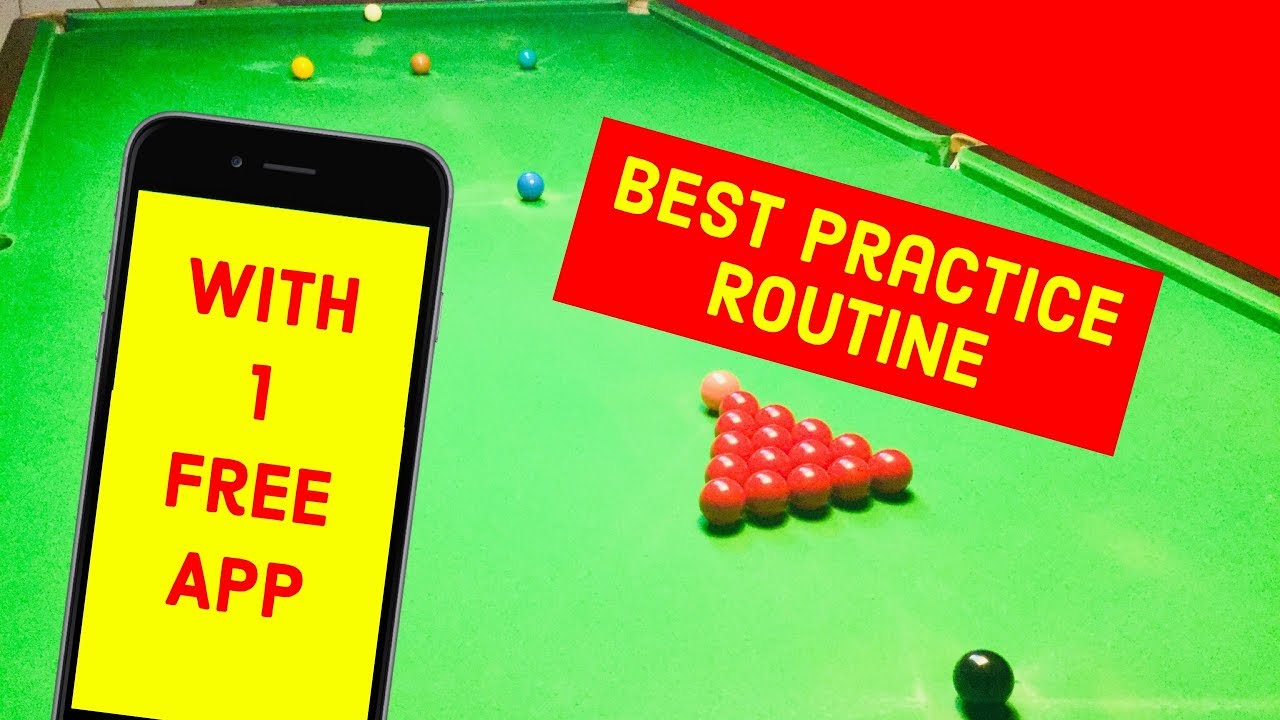 How to Practice Snooker - YouTube