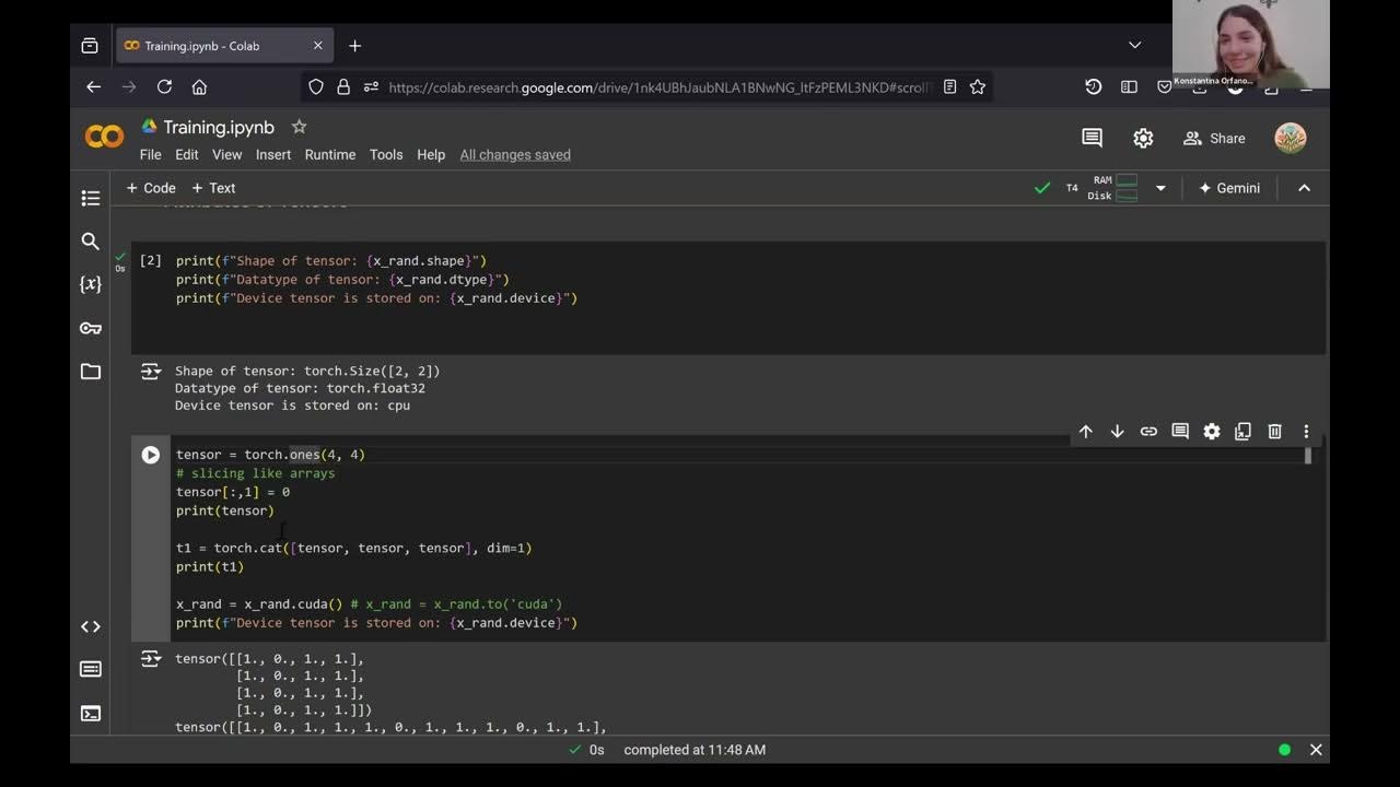 4. Pytorch Tutorial - Konstantina Orfanou, ICS FORTH - YouTube