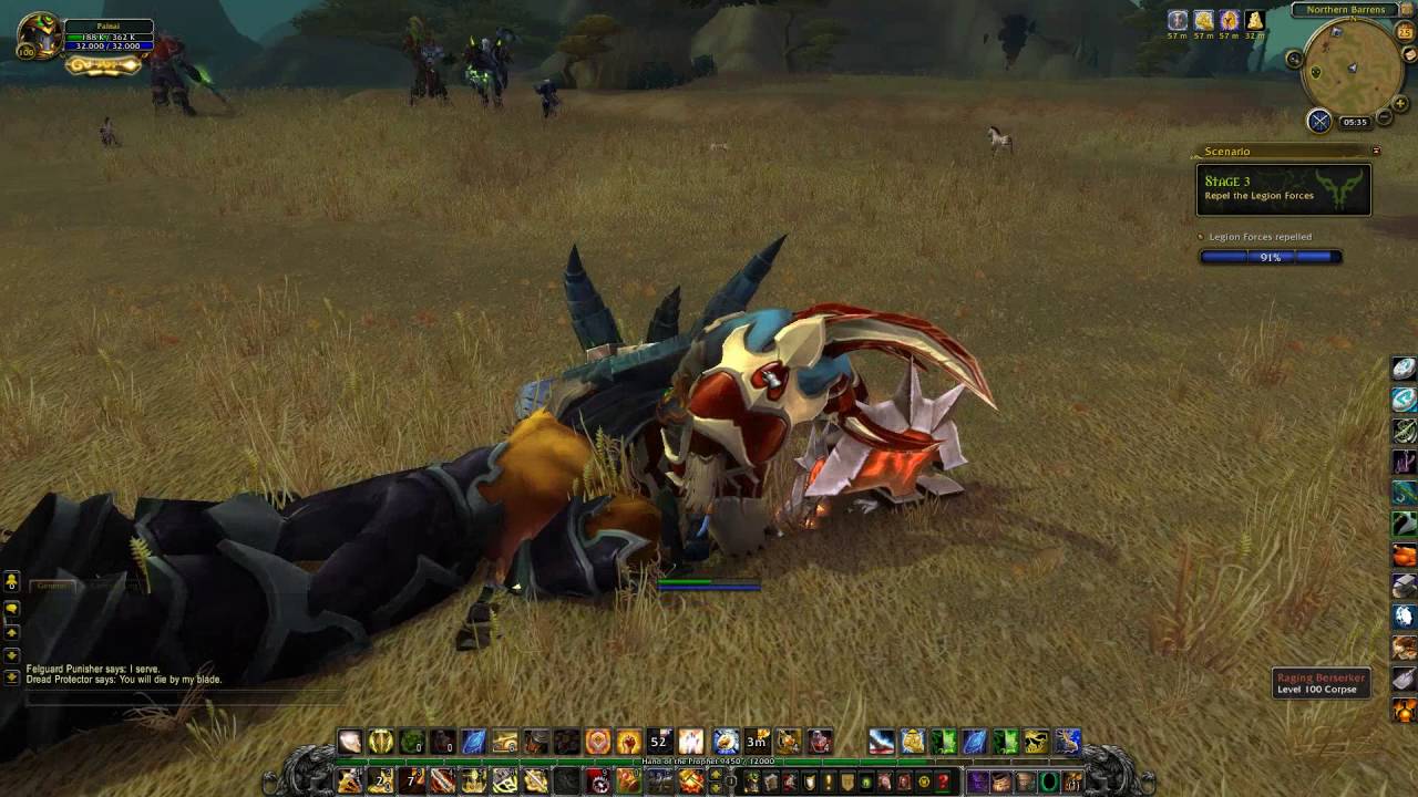 World of Warcraft Legion Prepatch part 27 - Demon lord has appeared ...