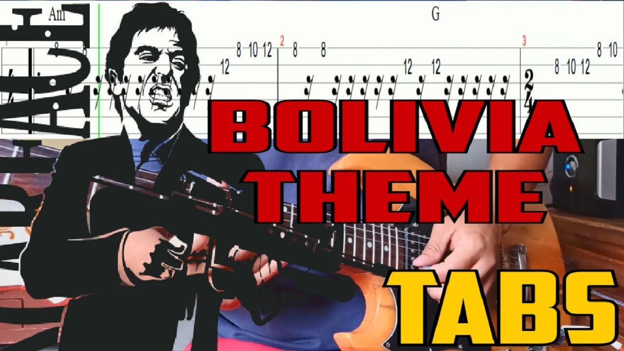 Bolivia Theme - Scarface - Guitar TABS - YouTube
