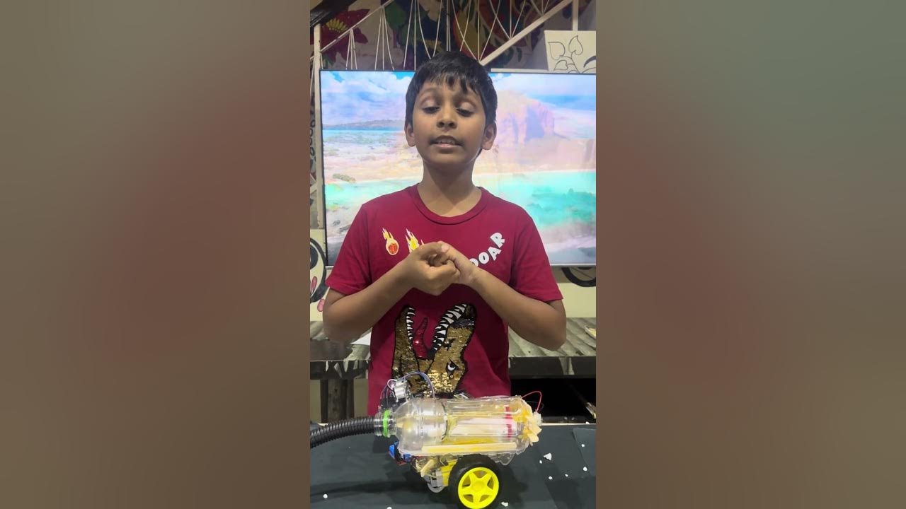 DIY VACUUM ROBOT - YouTube