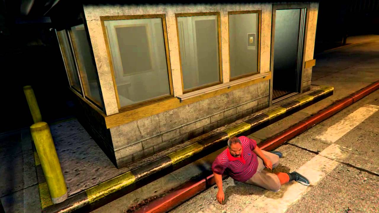 Fat guy falling over alot - YouTube