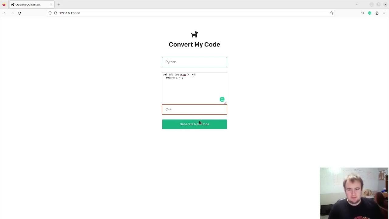 OpenAI Codex Code Converter - YouTube