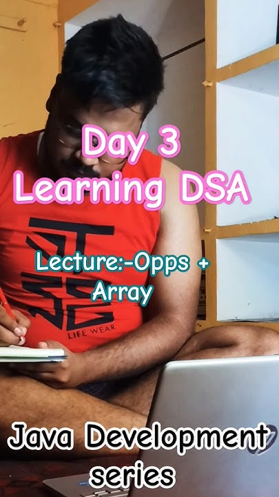 Array Dsa Learning Day3java Javadevelopmentcoding Lecture Codingchallenge Shorts Yt
