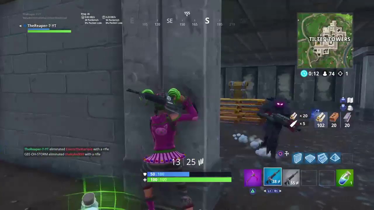 Fortine season 5 gameplay//best console player?? - YouTube