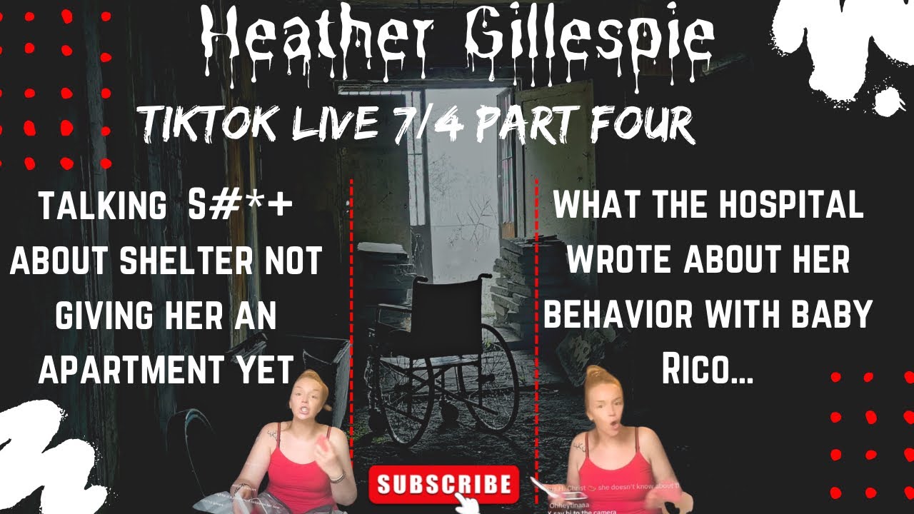 Heather Gillespie LIVE 7/4 Pt 4 WHERE’S MY APT? Hospital File On Baby ...