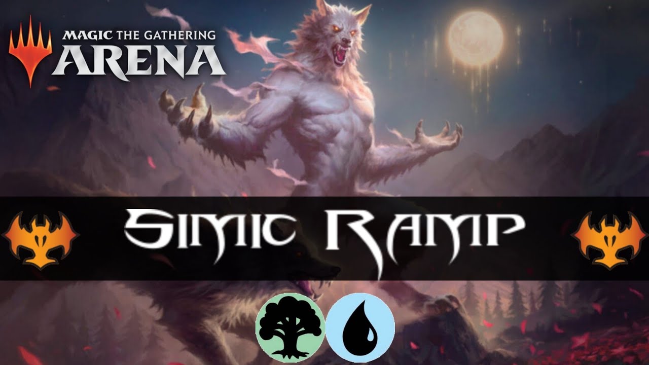 🔵🟢 SIMIC RAMP | Crimson Vow Standard | MTG Arena - YouTube