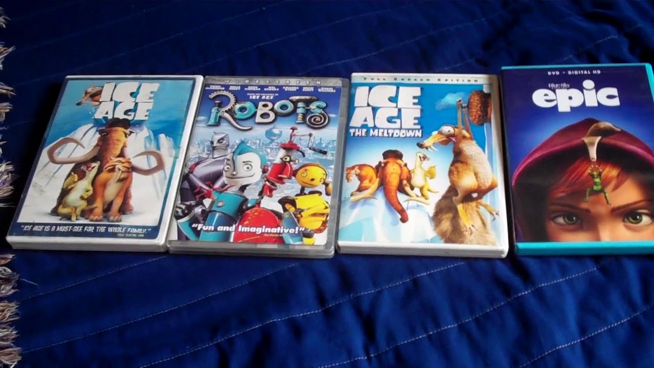 My Blue Sky Studios DVD Collection! - YouTube