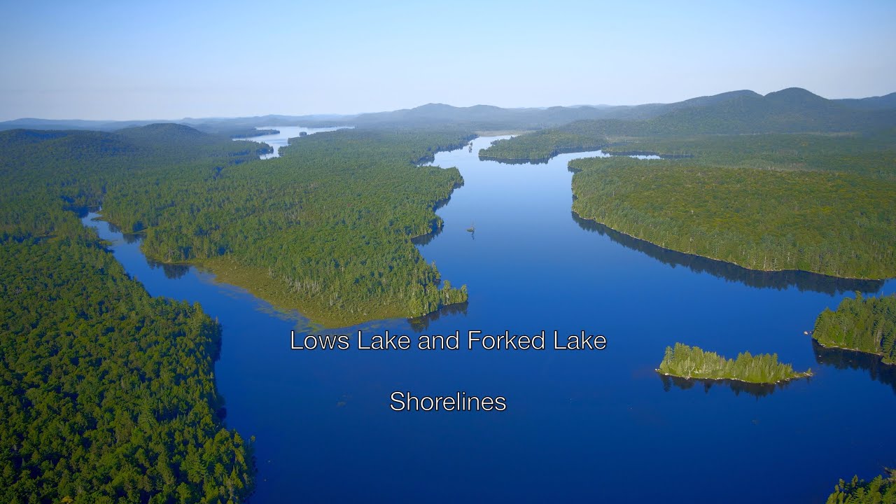 Lows Lake and Forked Lakes Shorelines - YouTube