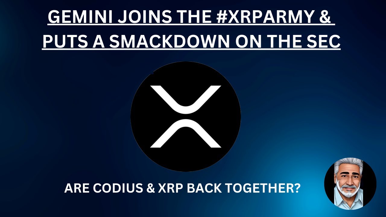RIPPLE/XRP NEWS!!! GEMINI JOINS THE #XRPARMY & PUTS A SMACKDOWN ON THE ...