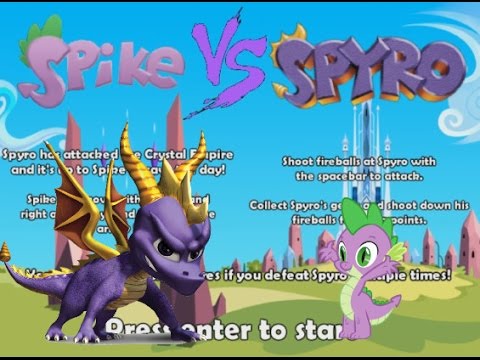 Green Bean and Oliver Play Spike Vs Spyro - YouTube