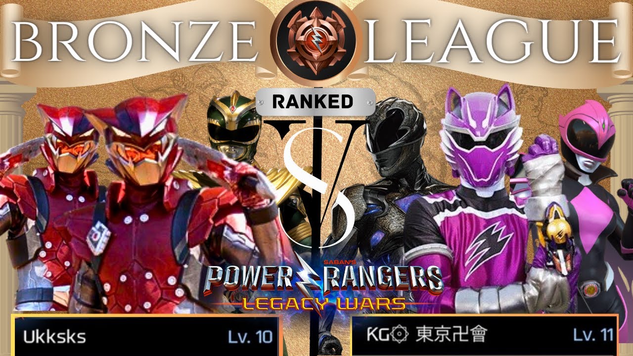Power Rangers Legacy Wars | Ranked Bronze League Battle | Blaze Vs ...