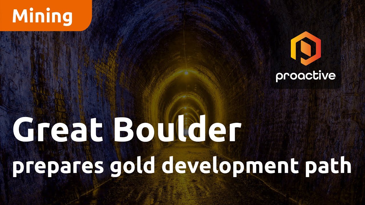 Great Boulder Resources prepares gold development path - YouTube