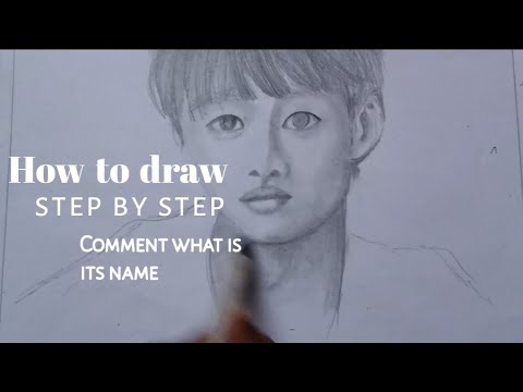 how to draw korean drama drawing | Korean drama sketch (extraordinary ...