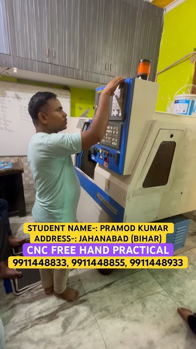Cnc Machine Free Hand Practical Cncmachine Shorts Cncvmc Cncbasic Cncoperator