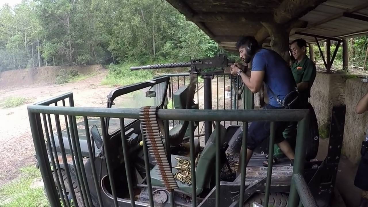 M30 Machine Gun ( Jeep Mounted ) - YouTube