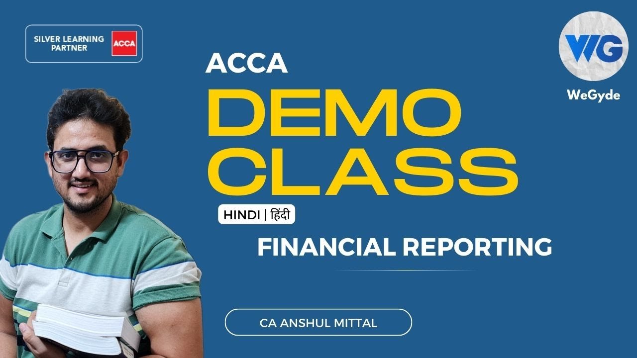 FR Demo Class Hindi | Introduction to FR by CA Anshul Mittal | Learn ...