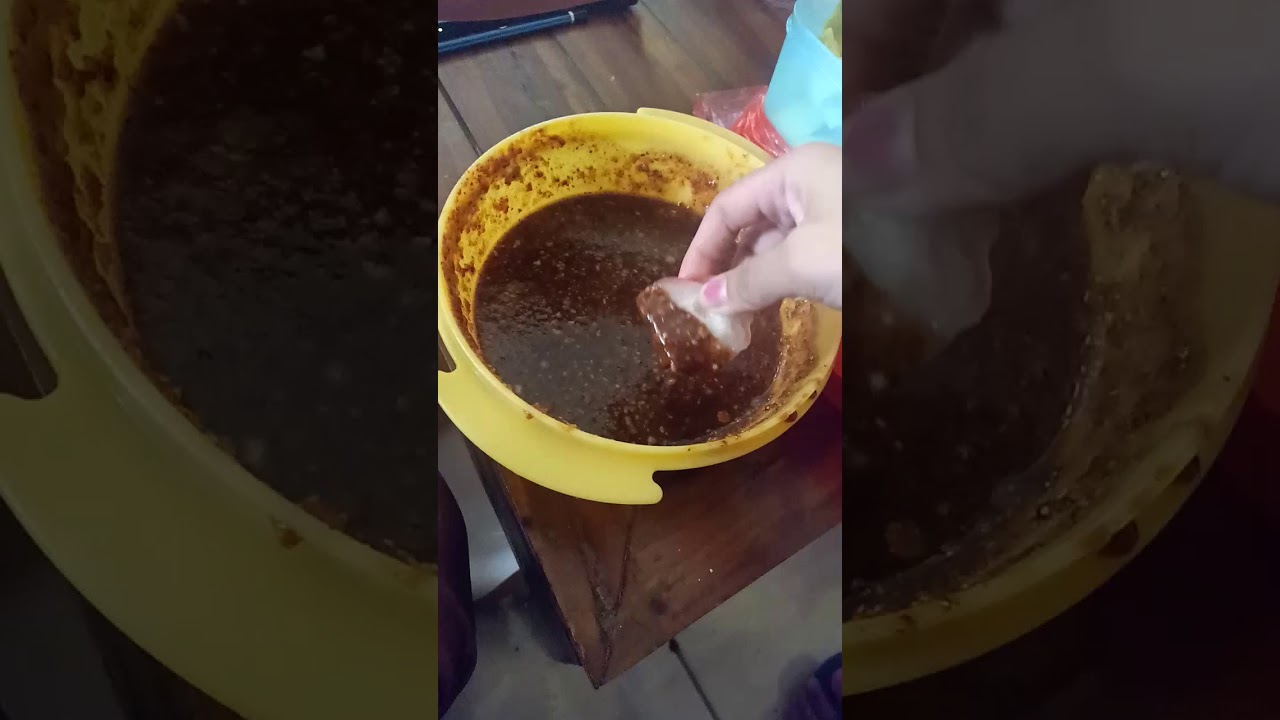 Rujak colek mangga dan jambu air - YouTube