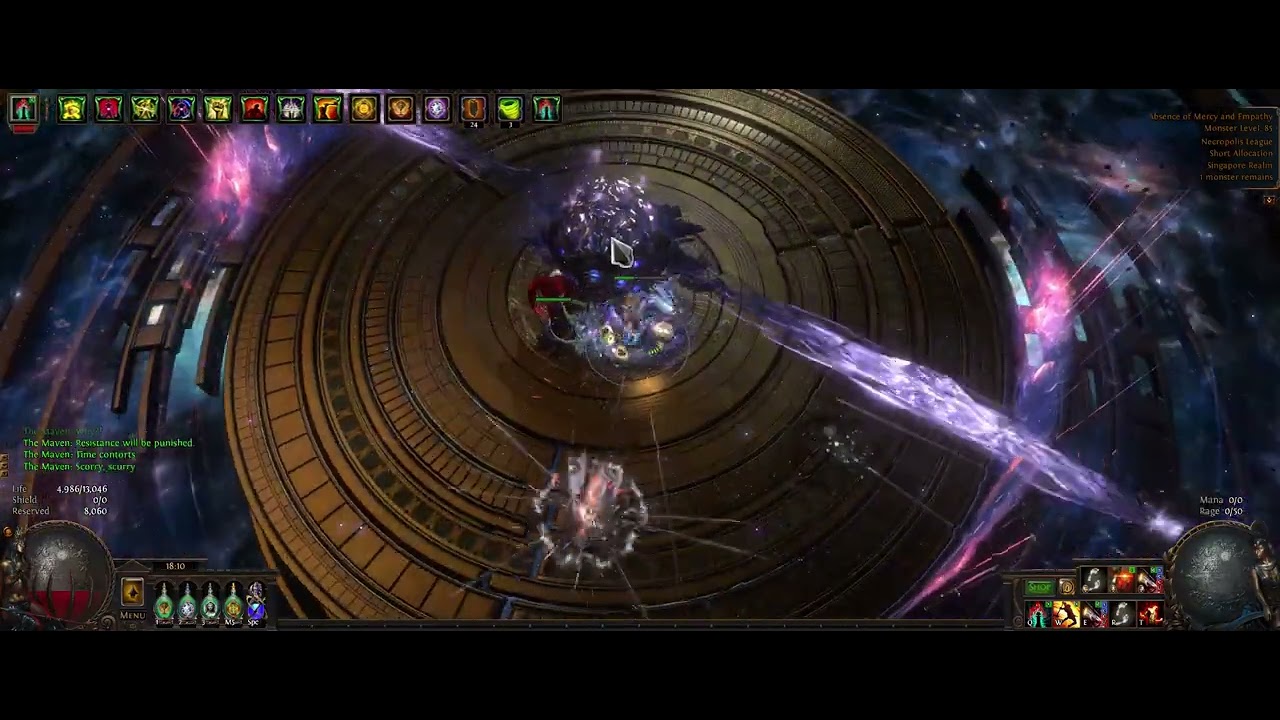 Life Stacking Deadeye Splitting Steel Uber Maven bug (POE 3.24) - YouTube Life Stacking Deadeye Splitting Steel Uber Maven bug (POE 3.24) - YouTube