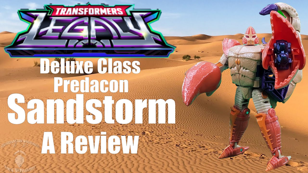 Predacon Sandstorm || A Transformers Legacy Review - YouTube
