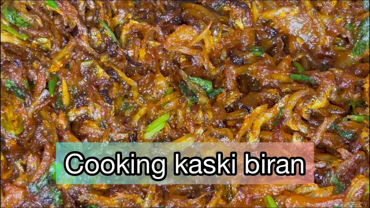 Kaski biran/ Fry Fish recipe - YouTube