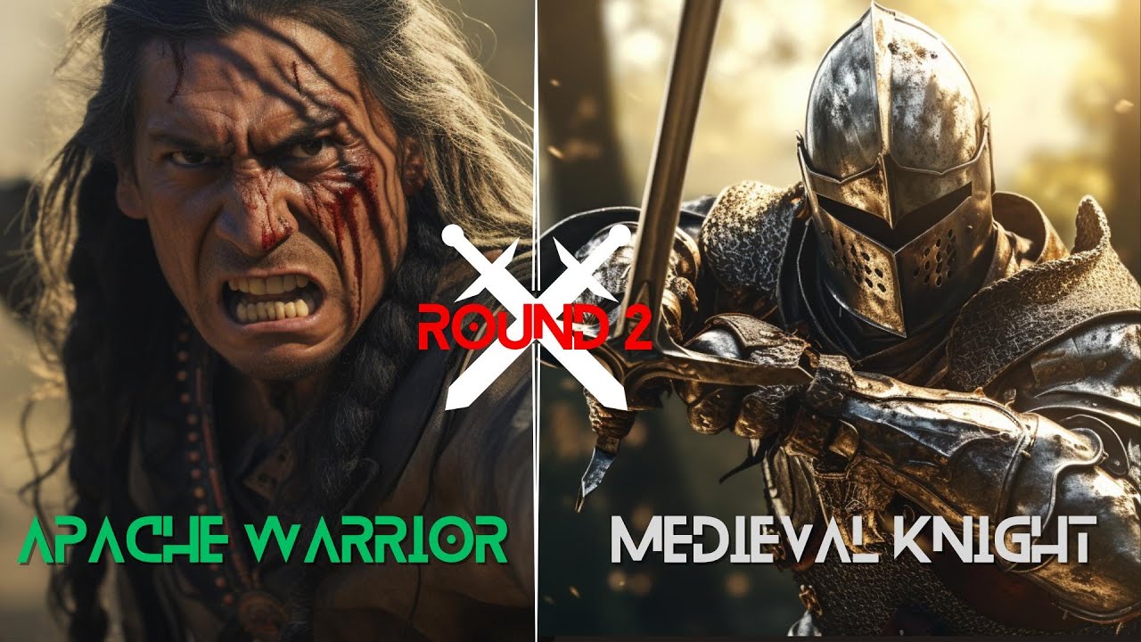 Greatest Warriors Ever: Medieval Knight Vs Apache Warrior (Round 2) # ...
