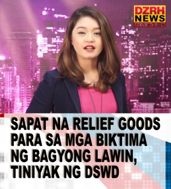 SAPAT NA RELIEF GOODS PARA SA MGA BIKTIMA NG BAGYONG LAWIN, TINIYAK NG DSWD - YouTube