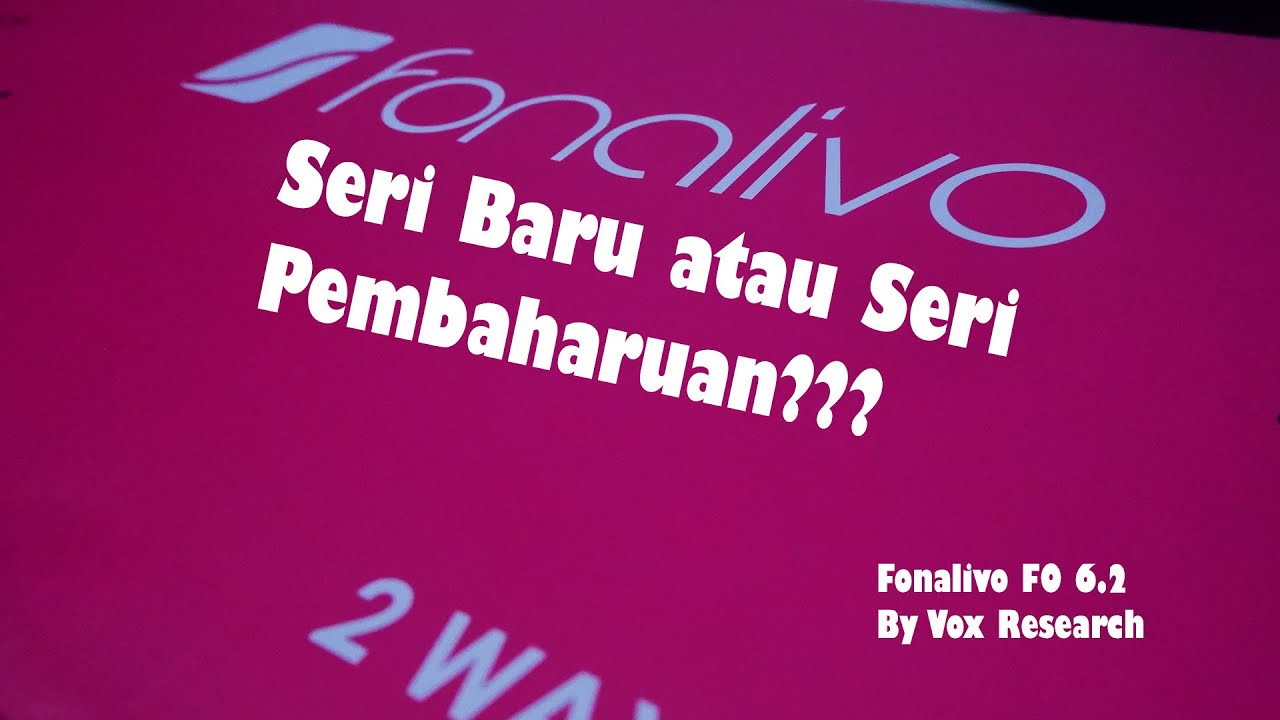 Speaker SQ Entry Level Terbaru dari Vox Research | Fonalivo Fonalivo FO ...