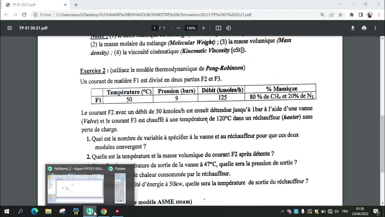 TP SIMULATION L3 GP USTO MB EXO2 TP1 - YouTube