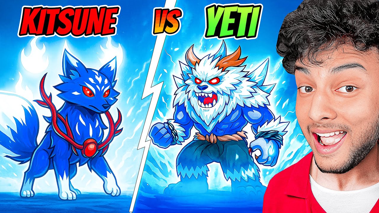 KITSUNE VS YETI in Blox Fruits! 💀 Who Wins?! - YouTube